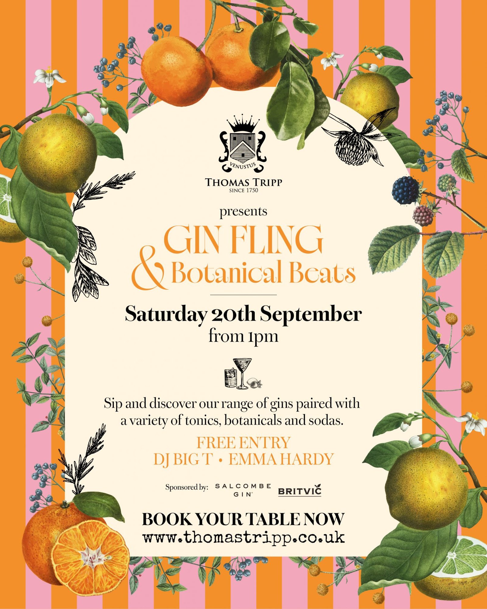 GIN FLING PARTY – Thomas Tripp